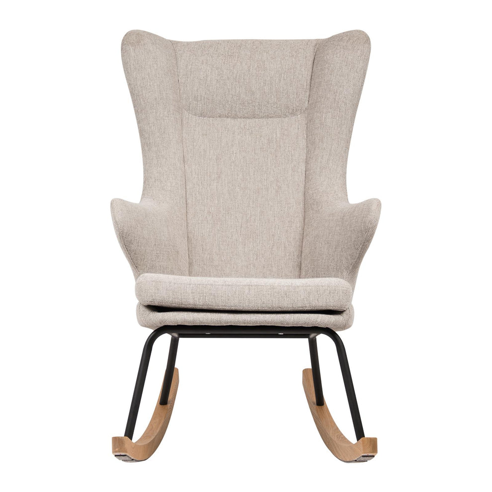 Quax Rocking Nursing Chair, Sand Grey – AUGIE & MAY